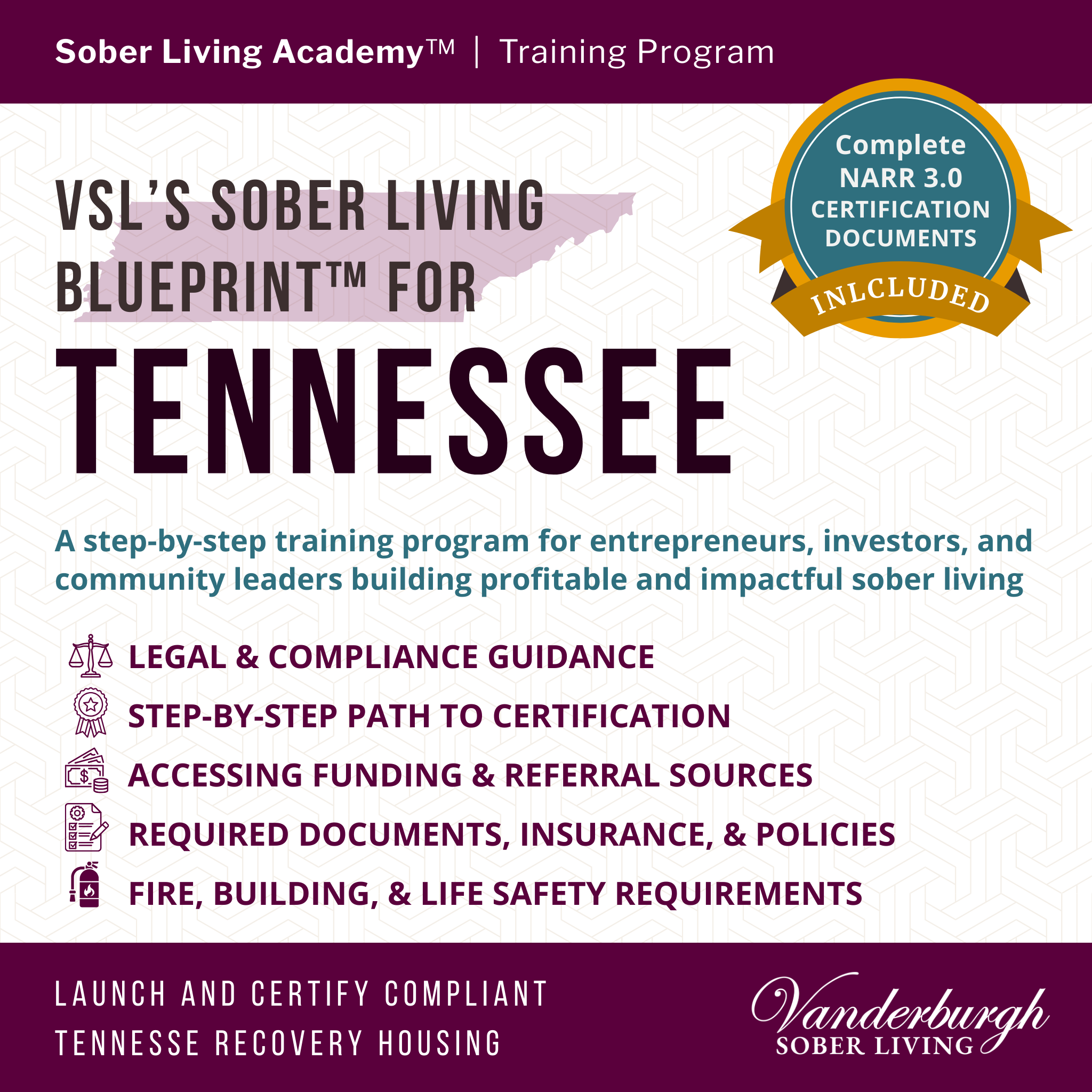 Tennessee Sober Living Blueprint: How to Start & Operate a Compliant ...